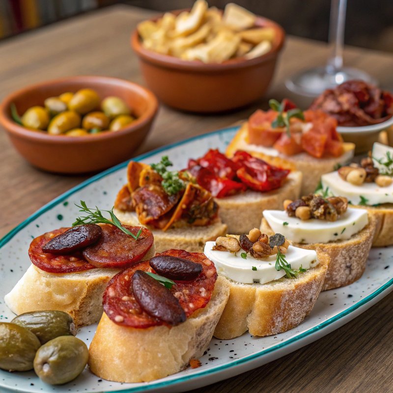 Spanish Tapas Platter - Teresa's Recipes