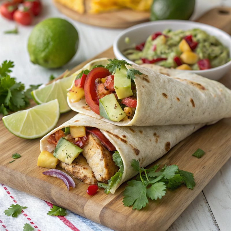 Tropical Paradise Burrito - Teresa's Recipes