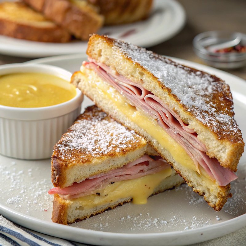 Classic Monte Cristo Sandwich - Teresa's Recipes