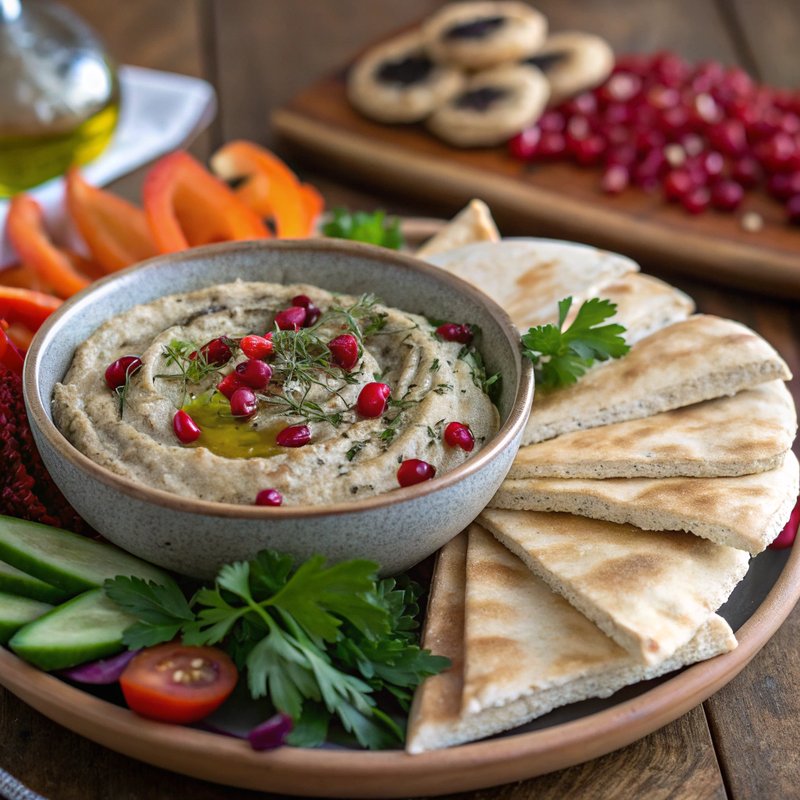 Turkish Eggplant Dip (Baba Ganoush) - Teresa's Recipes