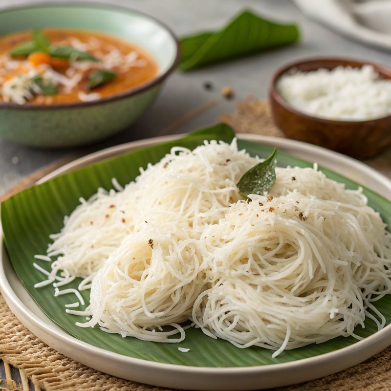 Idiyappam (String Hoppers) - Teresa's Recipes