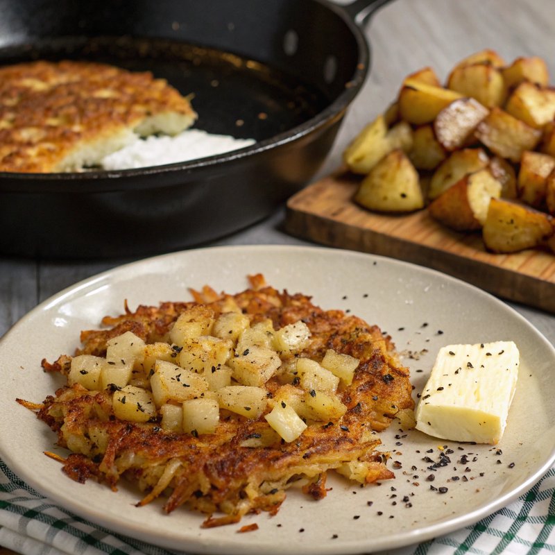Homemade Crispy Hash Browns - Teresa's Recipes