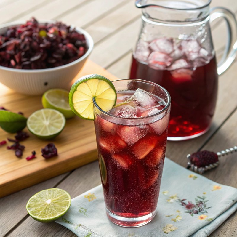 Jamaica Flower Iced Tea - Teresa's Recipes