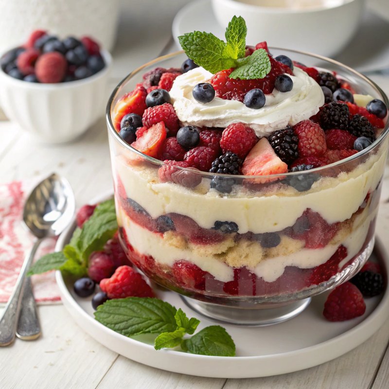 Berry Trifle - Teresa's Recipes