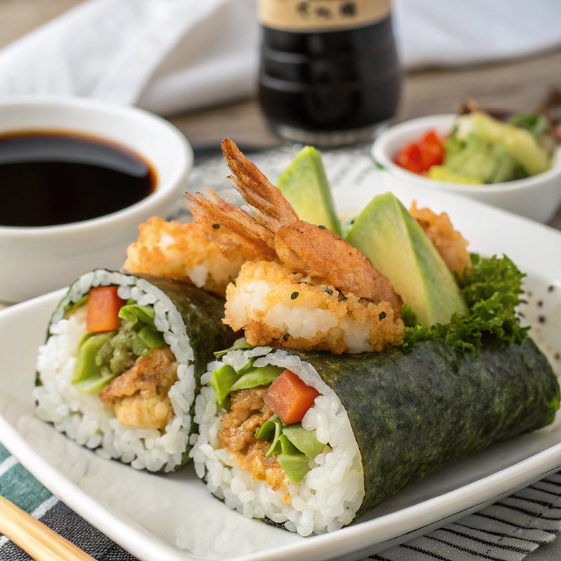 Crunchy Shrimp Tempura Sushi Wraps - Teresa's Recipes