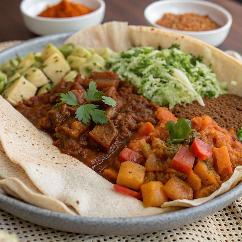 Authentic Ethiopian Injera and Hearty Stews - Teresa's Recipes