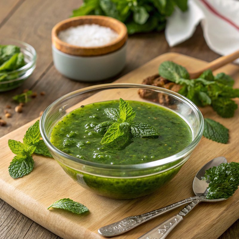 Refreshing Mint Sauce - Teresa's Recipes