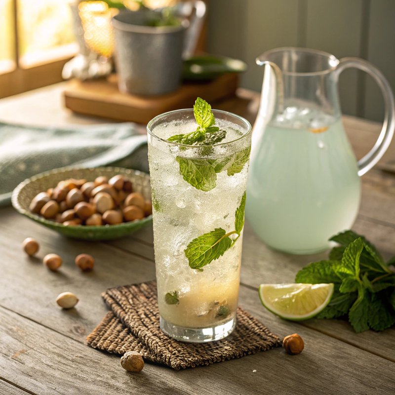 Chilled Water Chestnut Beverage - Teresa's Recipes