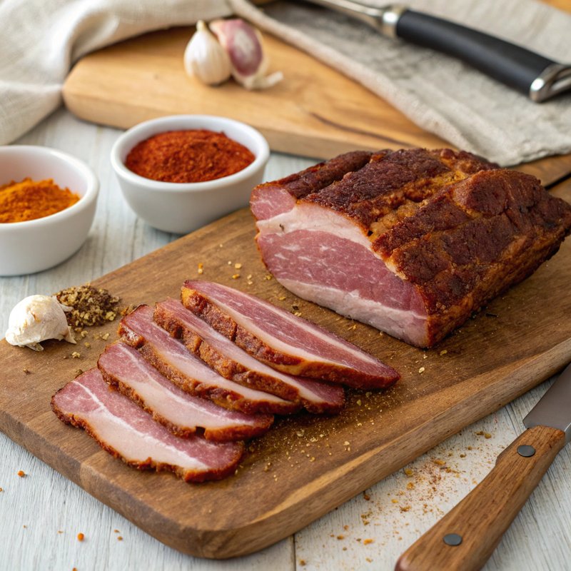 Homemade Pork Back Bacon - Teresa's Recipes