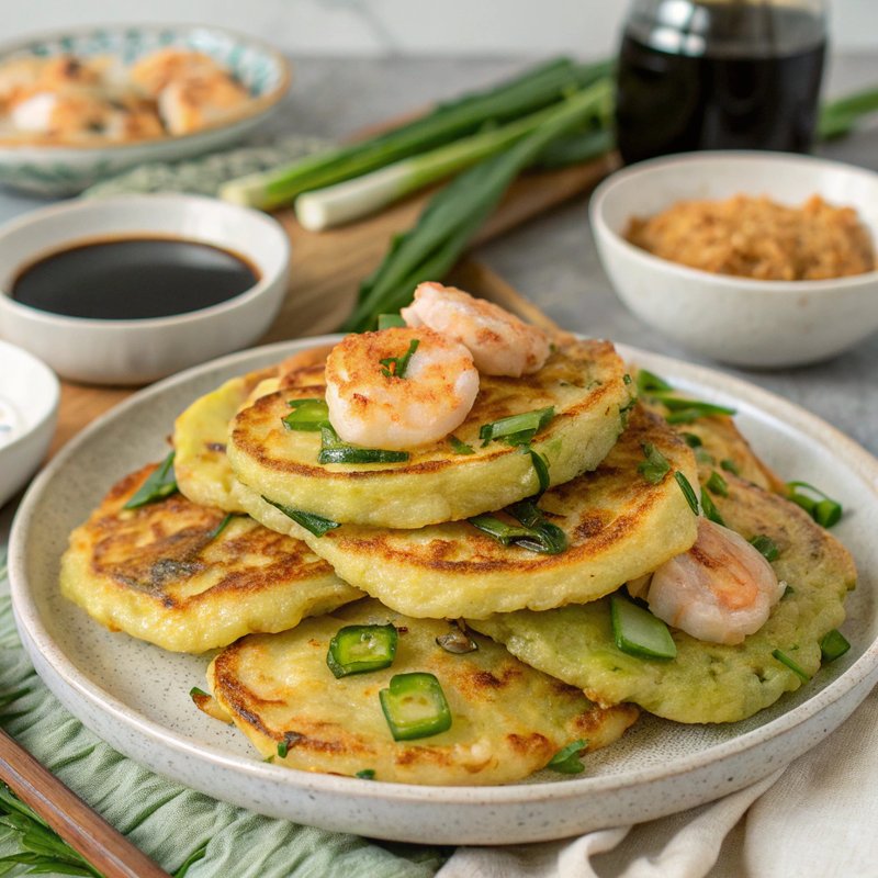 Korean Jeon (Savory Pancakes) - Teresa's Recipes