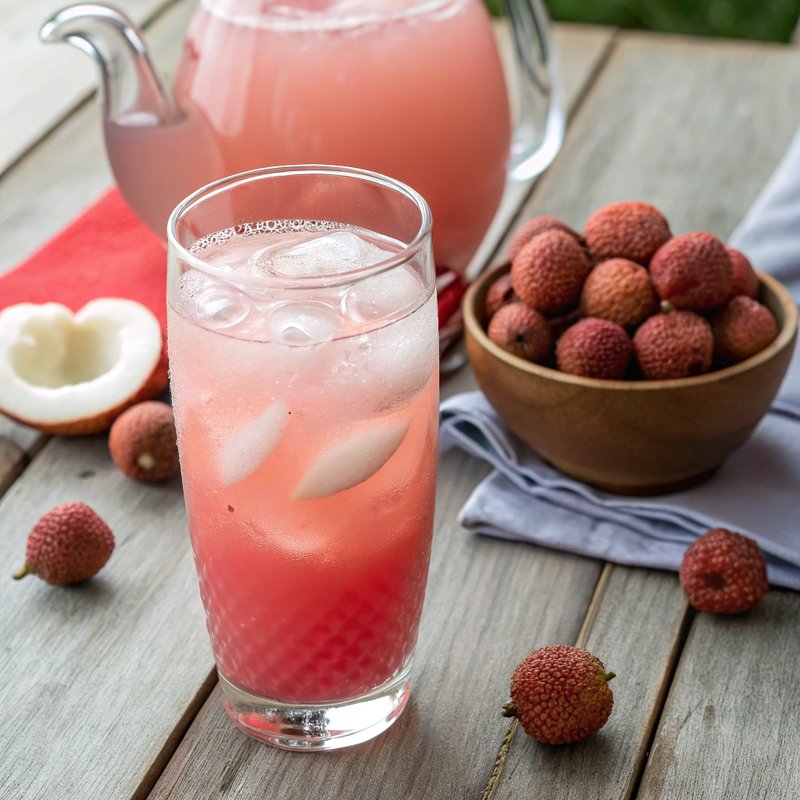 Lychee Delight Juice - Teresa's Recipes
